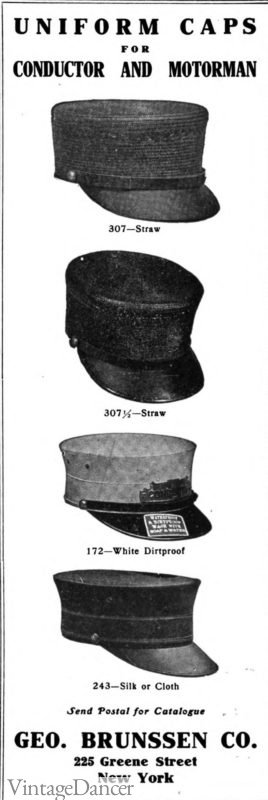 1900s Men's Hat Styles, Edwardian Era