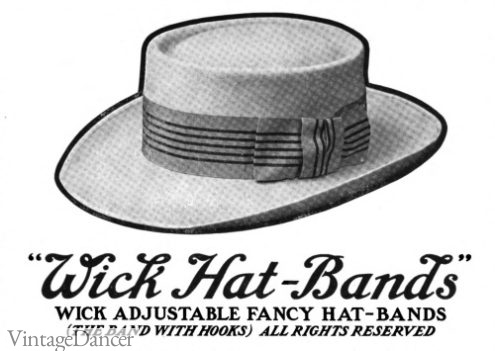 1900s Men's Hat Styles, Edwardian Era