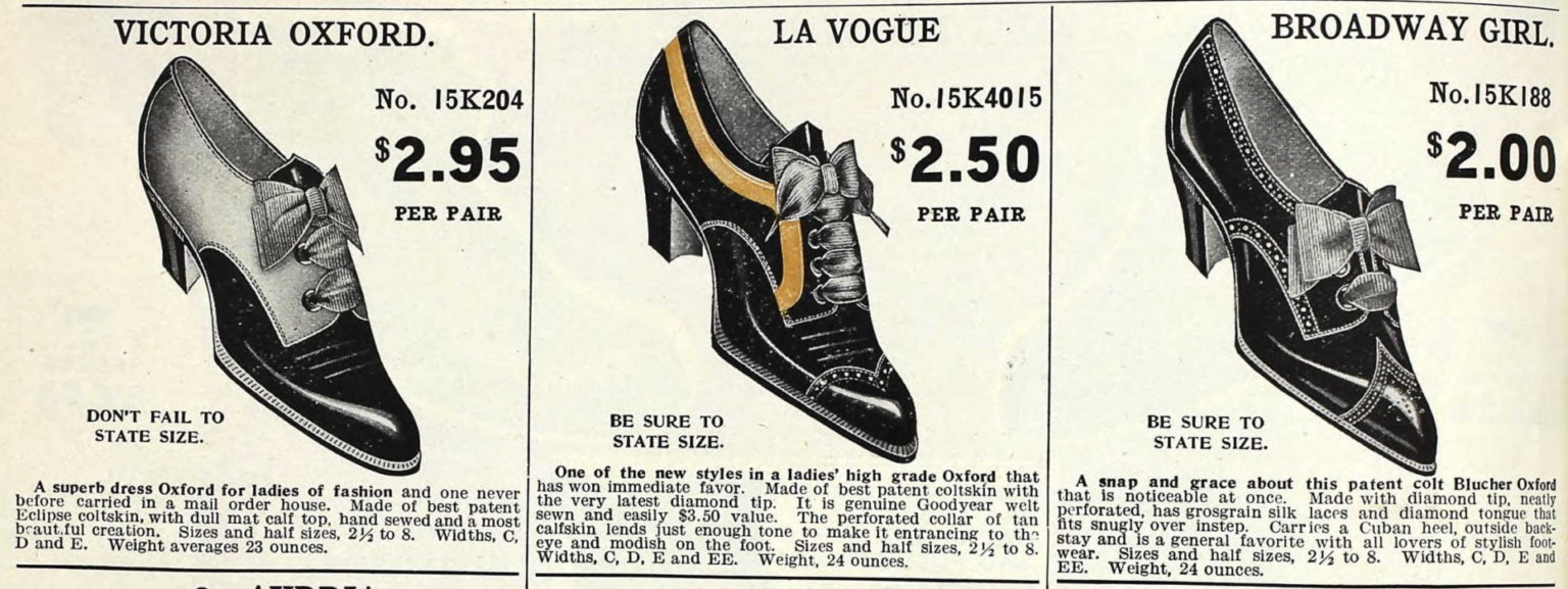 Edwardian Shoes Styles, 1900s Shoes & Boots for Women