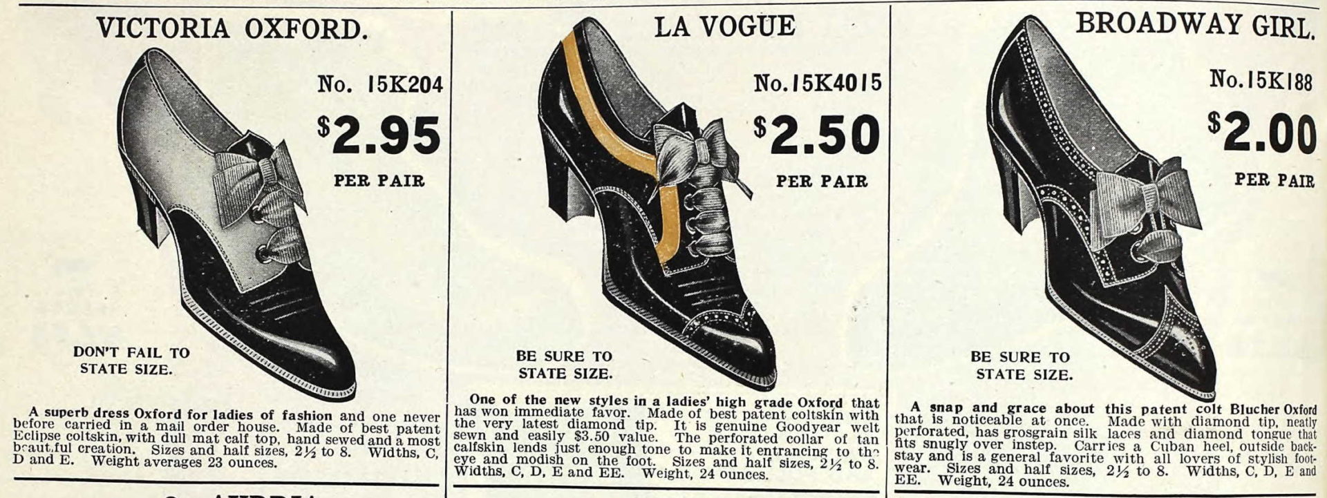 Edwardian Shoes Styles, 1900s Shoes & Boots for Women