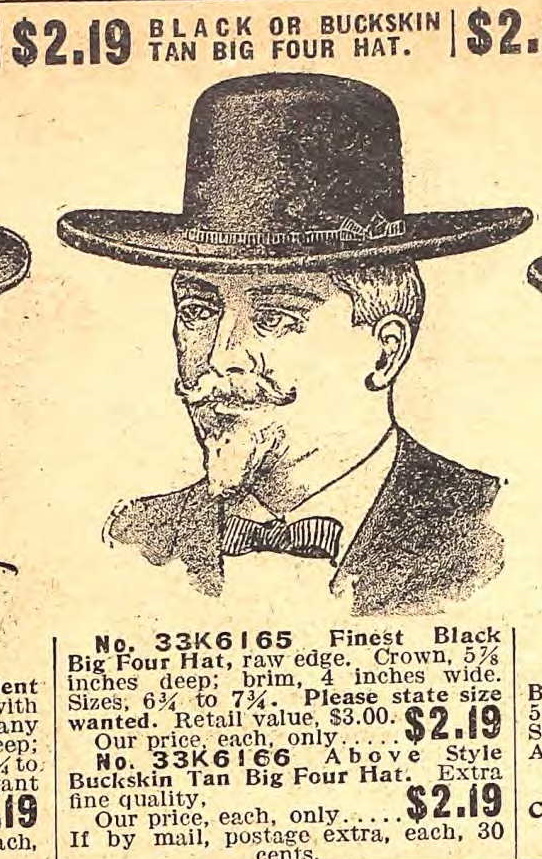 1900s Men's Hat Styles, Edwardian Era