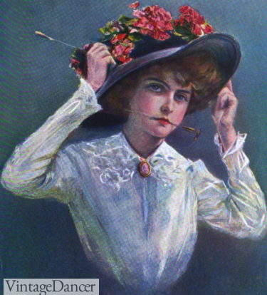 1900-1910 Edwardian Makeup and Beauty Products