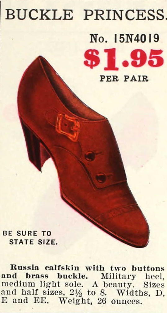 Edwardian Shoes Styles, 1900s Shoes & Boots for Women