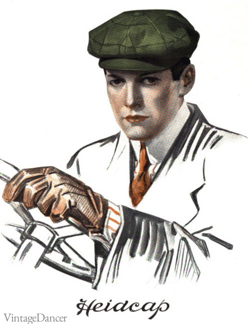 1900s Men's Hat Styles, Edwardian Era