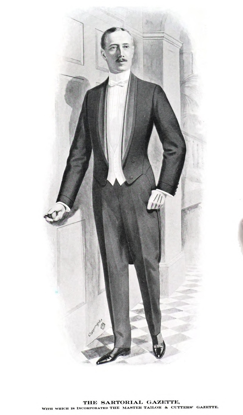 Edwardian Titanic Mens Formal Suit & Evening Wear Tuxedo Guide