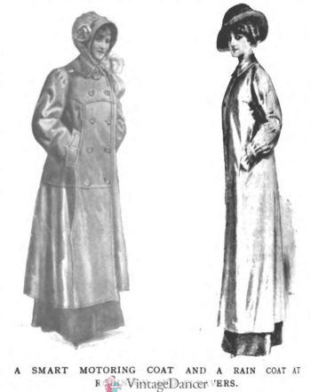 Edwardian Motoring Fashion for Women
