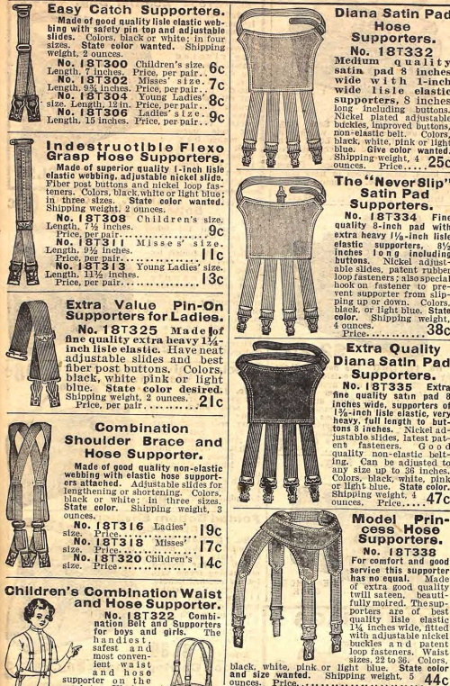 Edwardian Stockings, Hose, Socks 1900s -1910s