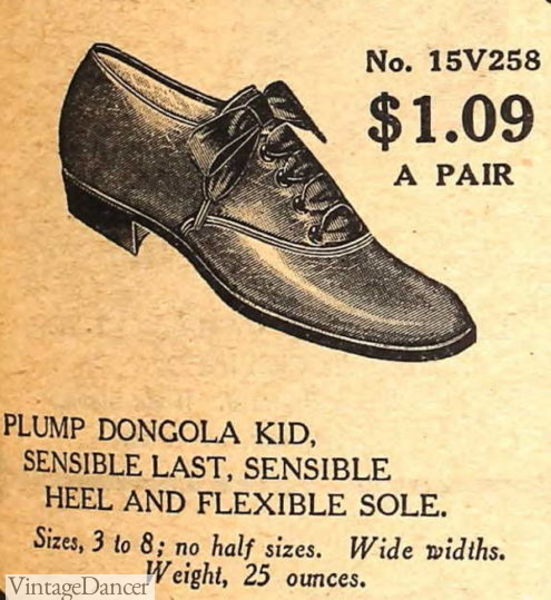 Edwardian Shoes Styles, 1900s Shoes & Boots for Women