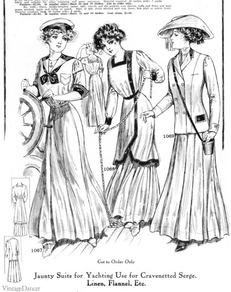 1900s Dresses - Day, Afternoon, Party Styles History