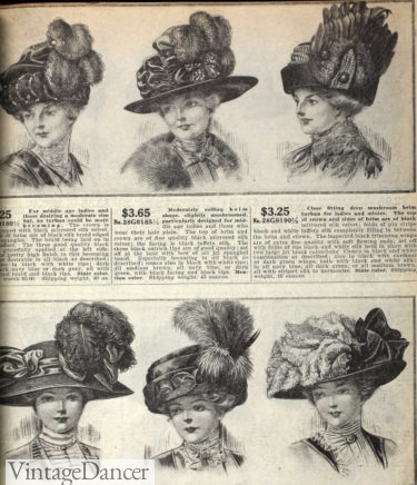 Womens Edwardian Hats History (Titanic Era)