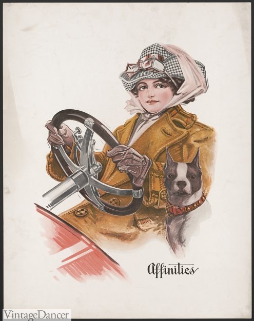 Edwardian Motoring Fashion for Women