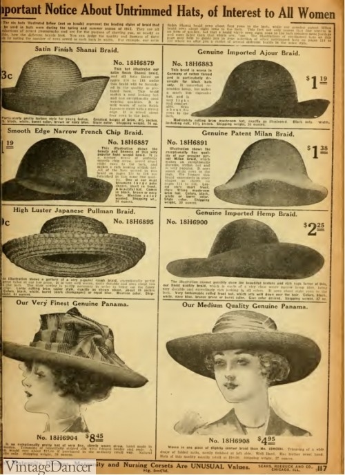 Women's Titanic Fashion -Second and Third Class