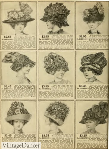 Womens Edwardian Hats History (Titanic Era)