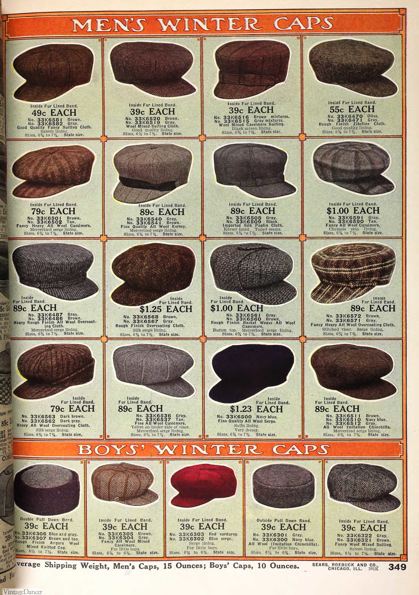 1910s Men's Working Class Clothing