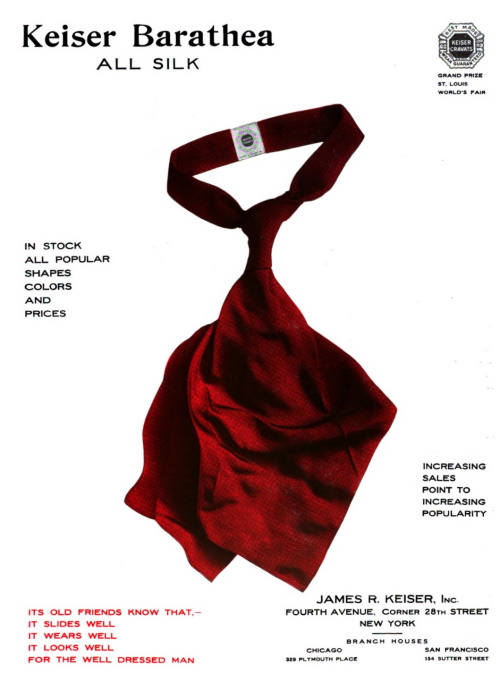 Edwardian Necktie and Bow Tie Styles History 1900s-1910s