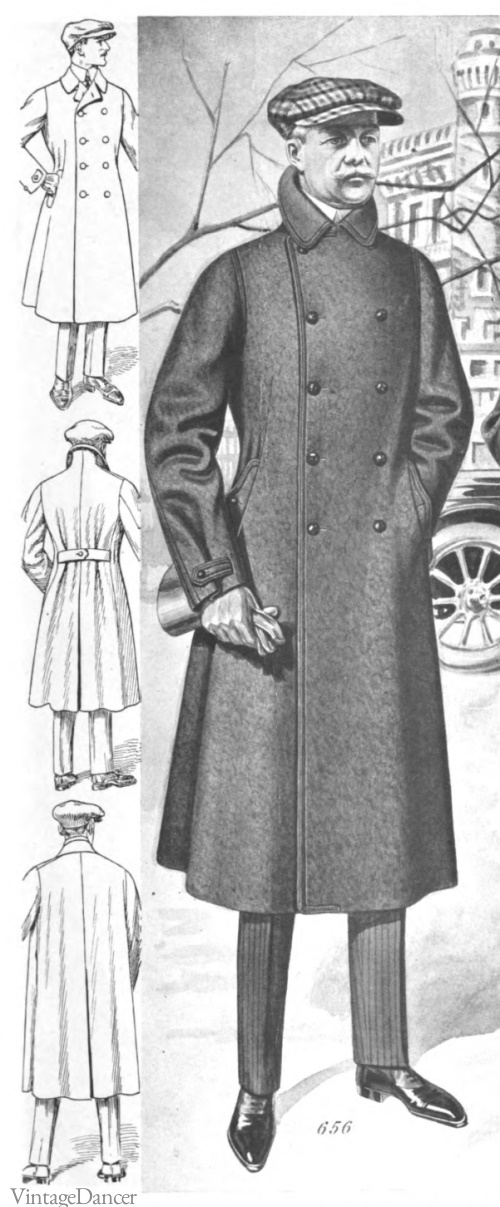 Edwardian Men's Motoring Clothes