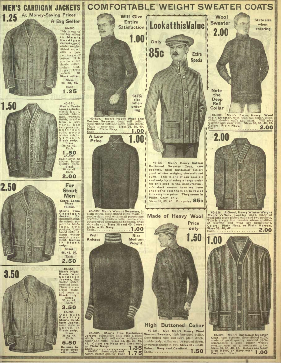 1910s Men's Working Class Clothing