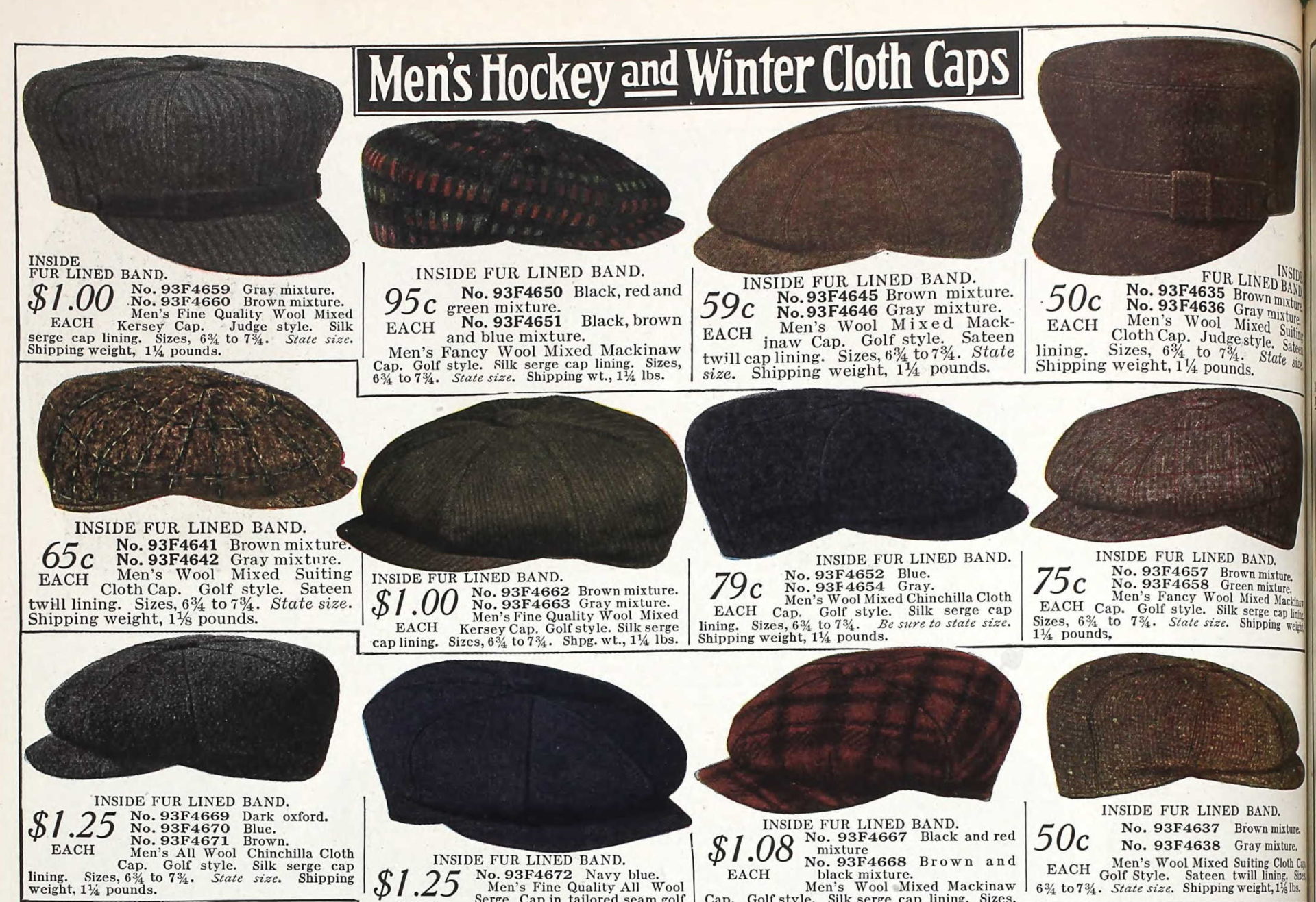 1910s Men's Hat Styles and History