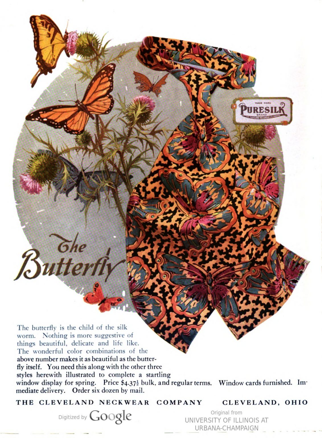 Edwardian Necktie and Bow Tie Styles History 1900s-1910s