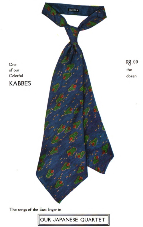 Edwardian Necktie and Bow Tie Styles History 1900s-1910s