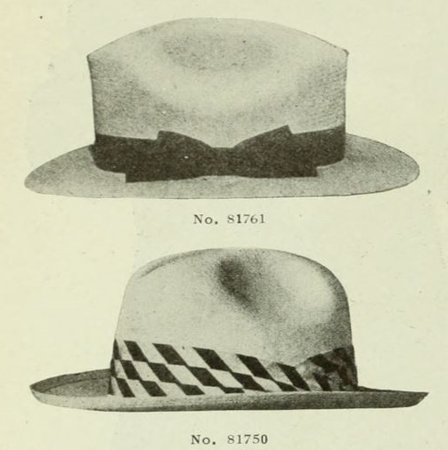 1910s Men's Hat Styles and History