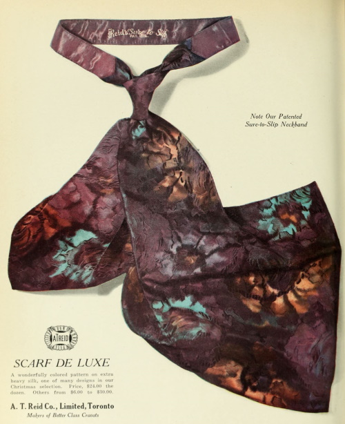 Edwardian Necktie and Bow Tie Styles History 1900s-1910s