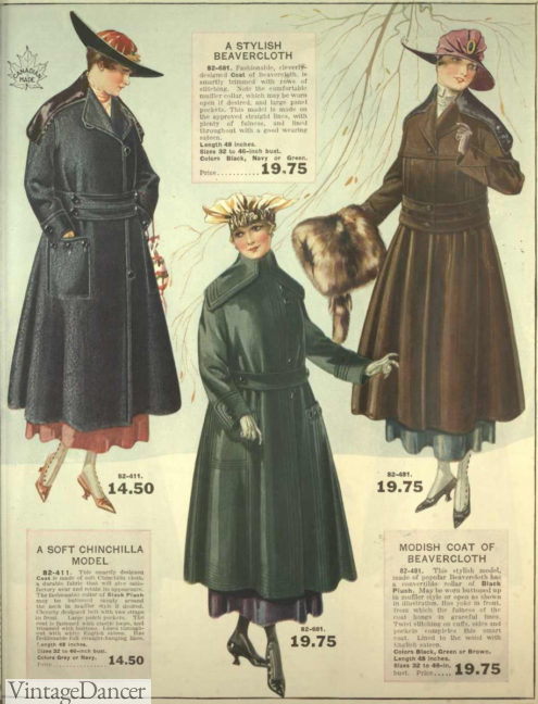 Fashion in 1918 - Women and Men During WWI