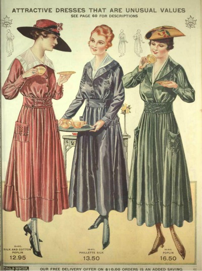 Fashion in 1918 - Women and Men During WWI