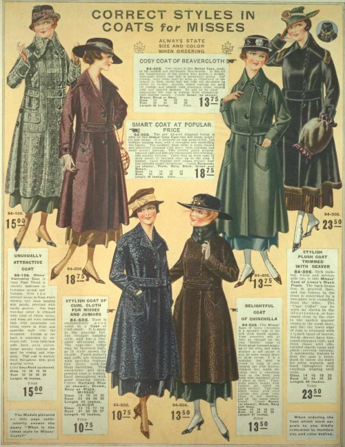 Fashion in 1918 - Women and Men During WWI