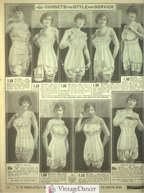 Edwardian Lingerie 1900-1910s