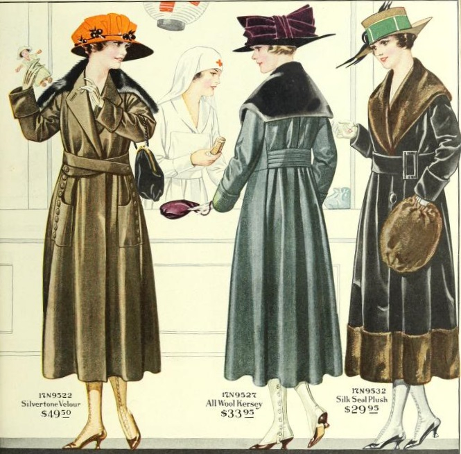 Fashion in 1918 - Women and Men During WWI