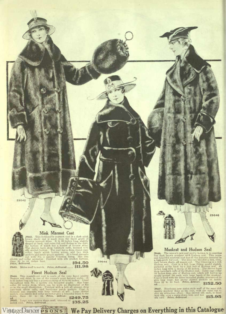 Fashion in 1918 - Women and Men During WWI