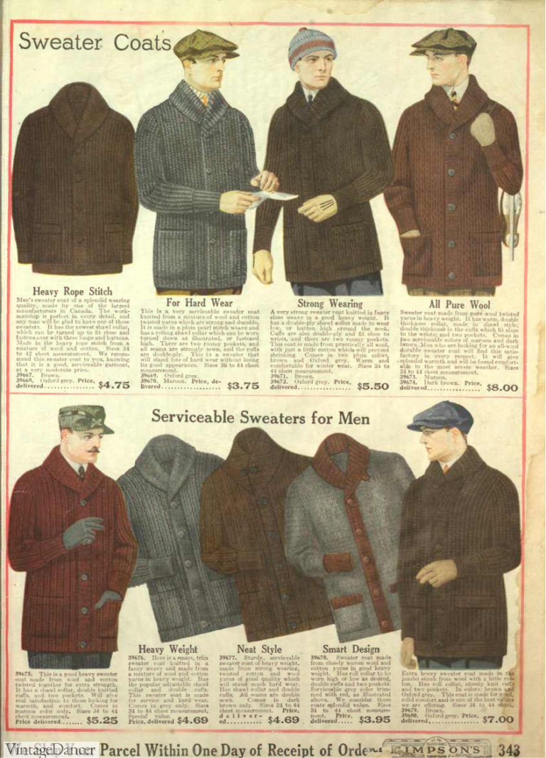 Fashion in 1918 - Women and Men During WWI