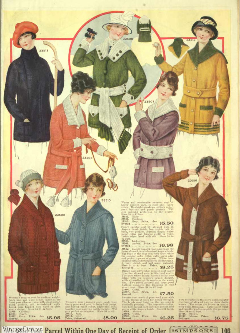 Fashion in 1918 - Women and Men During WWI
