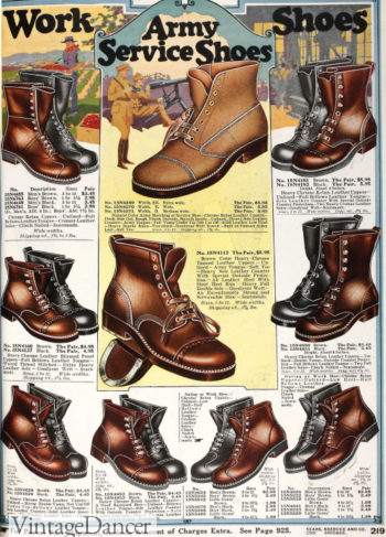 1910s Men's Working Class Clothing