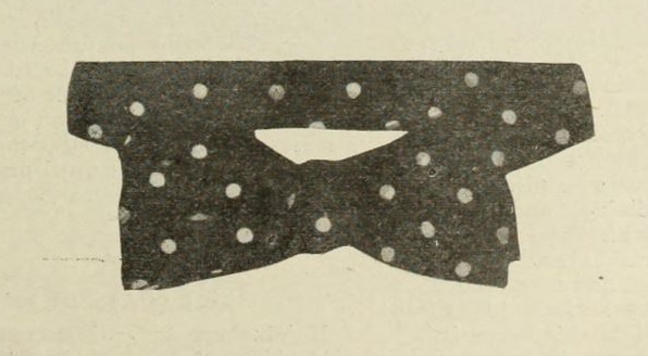 Edwardian Necktie and Bow Tie Styles History 1900s-1910s