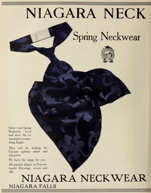 Edwardian Necktie and Bow Tie Styles History 1900s-1910s