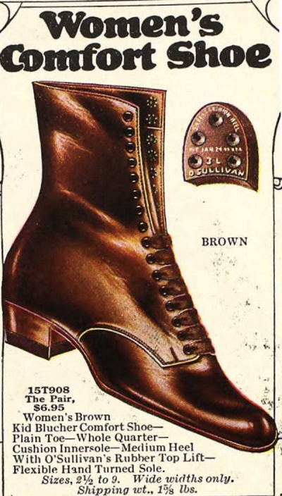 1910s Shoes, Titanic Shoe Styles - History and DIY Ideas