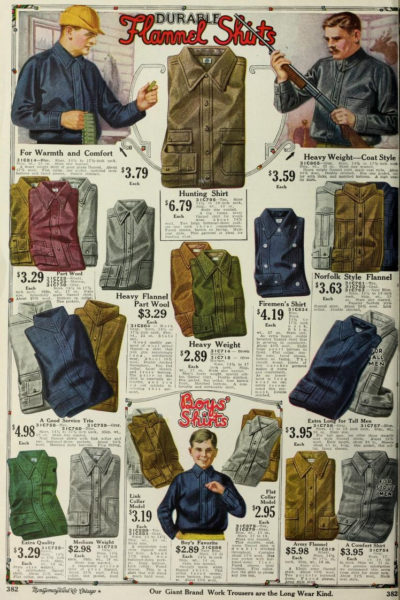 1920s Men's Workwear, Casual Clothes