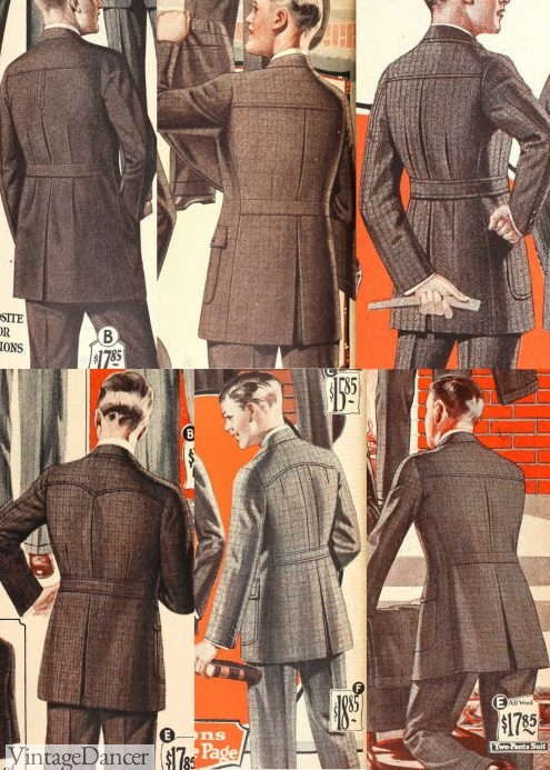 1920s Mens Suit and Sportcoat History
