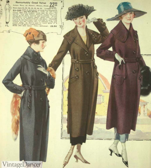 1920s Coats, Furs, Jackets and Capes History