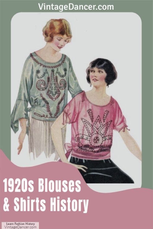 1920s Blouses & Shirts History