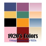 1920s Fabrics and Colors in Fashion