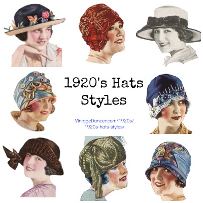 1920s Hat Styles for Women - History Beyond the Cloche Hat