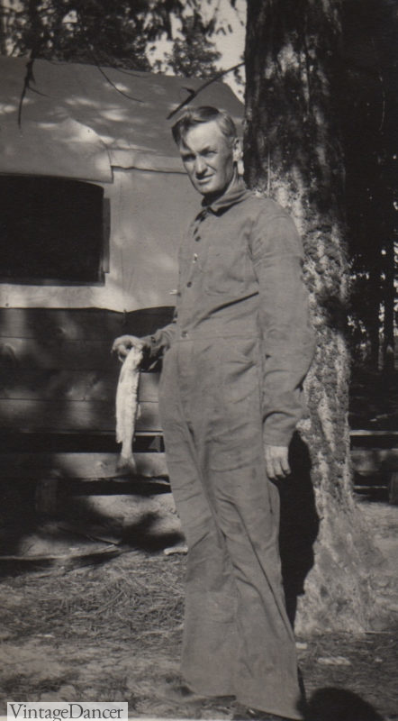1920s Men's Workwear, Casual Clothes
