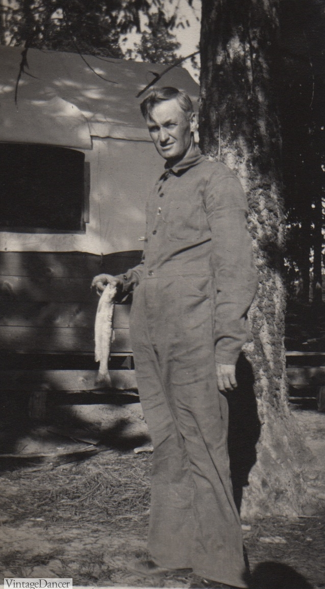 1920s Men's Workwear, Casual Clothes