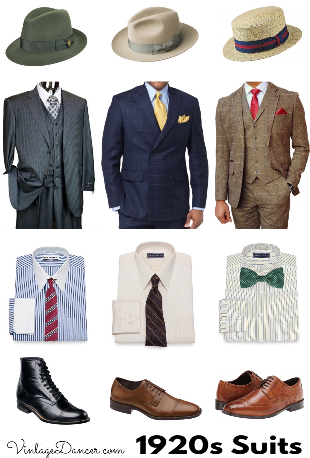 10 Easy 1920s Men's Costumes Ideas / Outfits