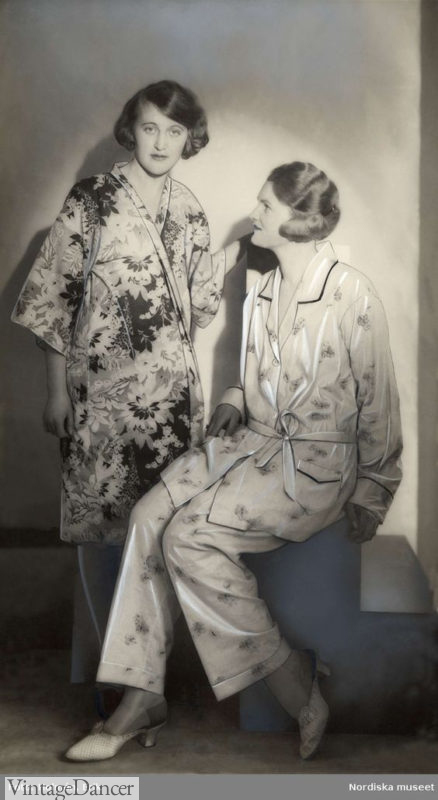 1920s Nightgowns, Pajamas and Robes History