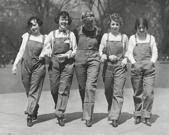 Vintage Overalls 1910s -1950s History & Shop Overalls