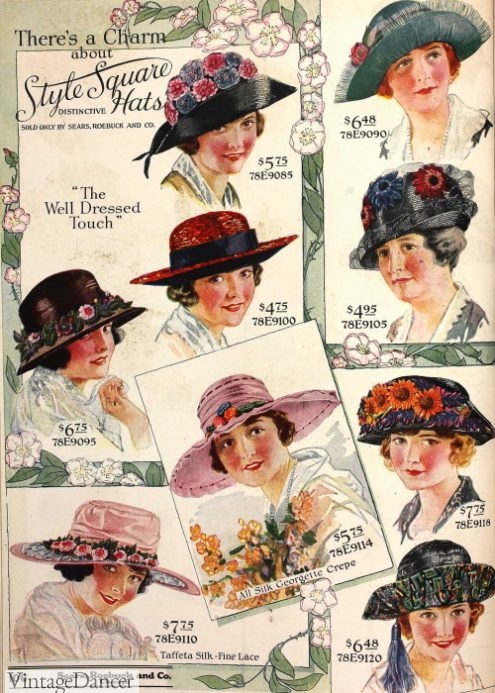 1921 Fashion - 100 Years Ago from 2021